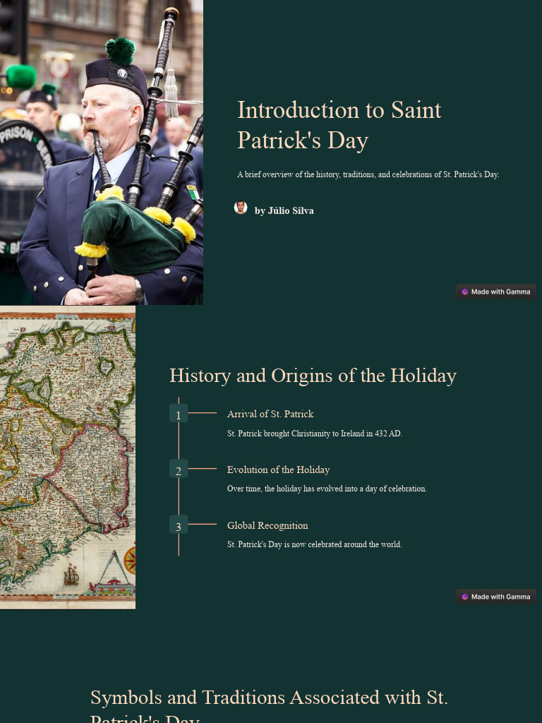 Introduction To Saint Patricks Day | Download Free PDF | Republic Of Ireland | Saint Patrick