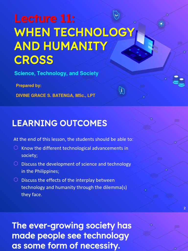 Sts Lecture 11 - When Technology and Humanity Cross | PDF | Television ...