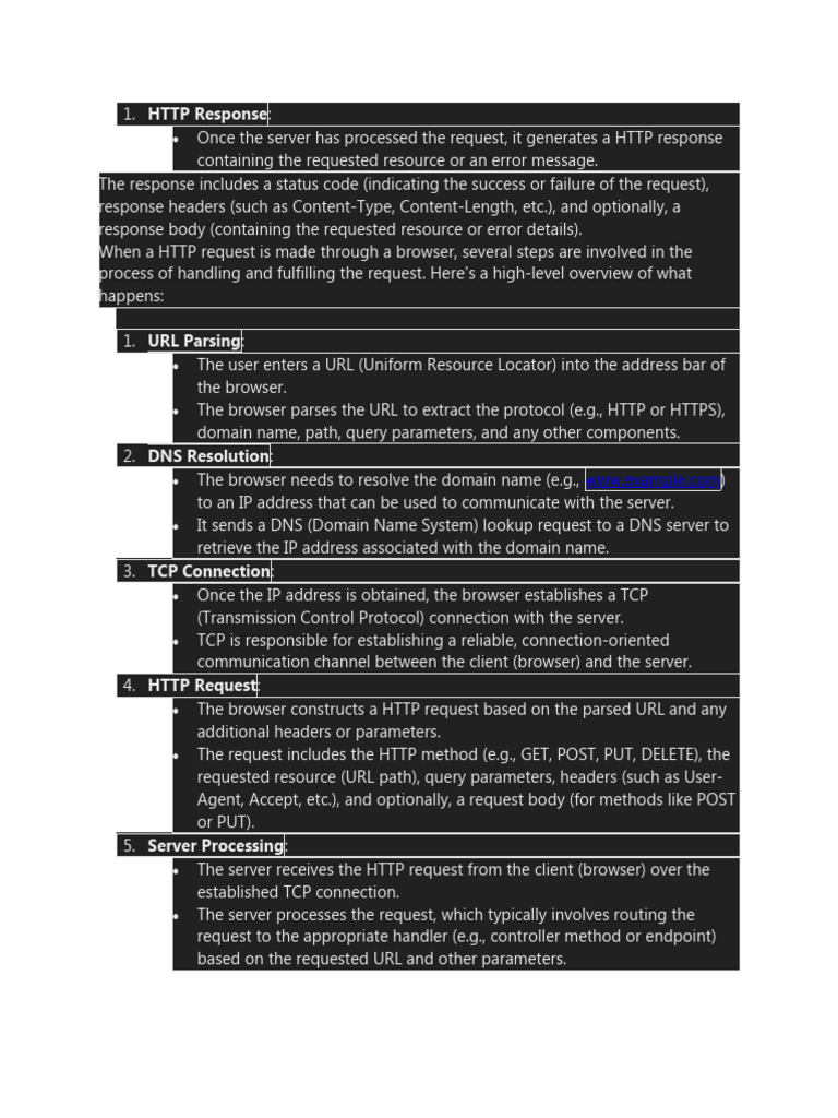 HTTP Responsedfsdf MKLDFKDFSD | PDF | Networking | Internet & Web