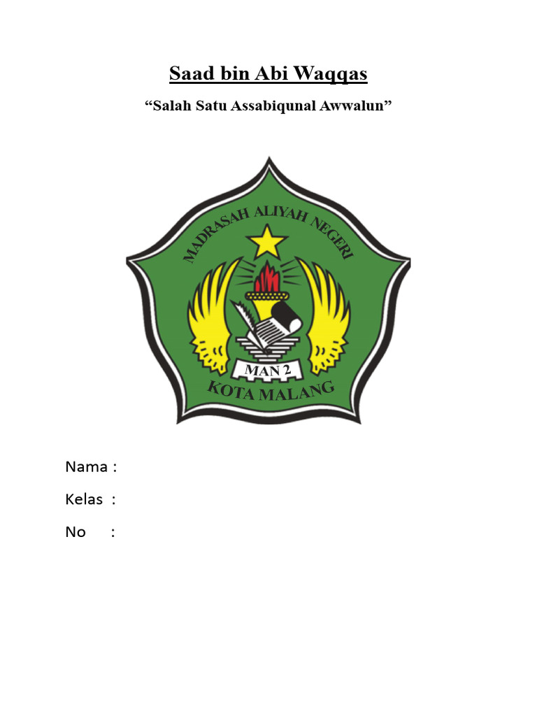 Saad bin Abi Waqqas: Sahabat Pertama Islam | PDF