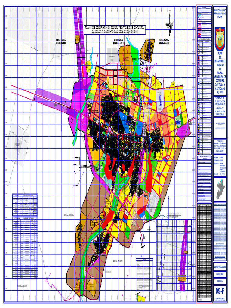 2024 Plano de Zonificacion General de Uso Del Suelo Del Area Metropolitana | PDF | Uso del suelo ...