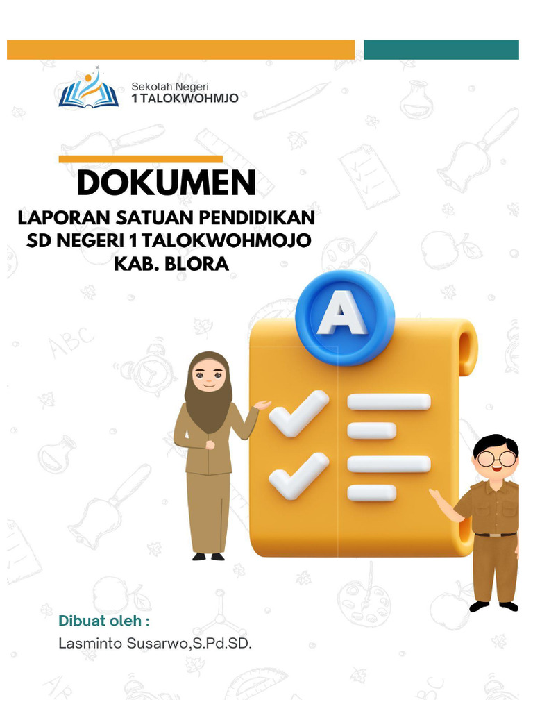 DOKUMEN PERENCANAAN SDN 1 Talok | PDF