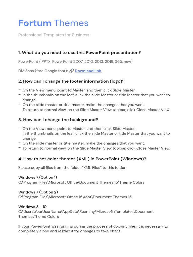 Instruction_PowerPoint | PDF | Microsoft Power Point | Computer File