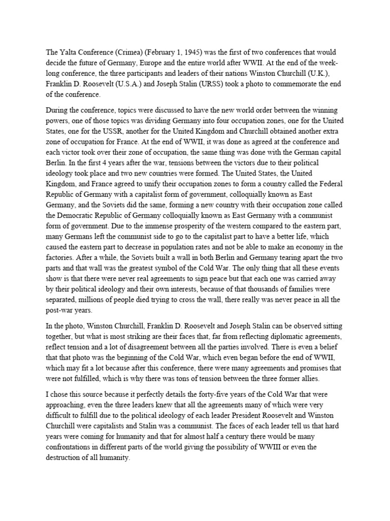 Discussion Module 10 HIST 3344 | PDF | Cold War | Soviet Union