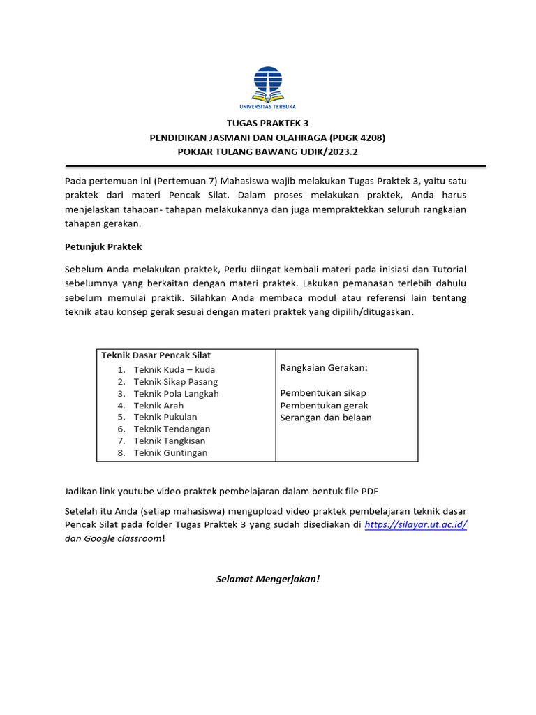 Tugas Praktek 3 | PDF