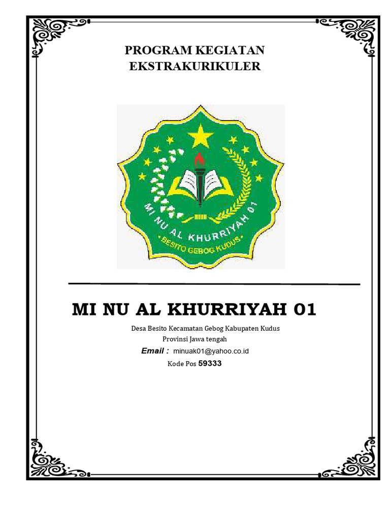 Contoh Program Eskul | PDF