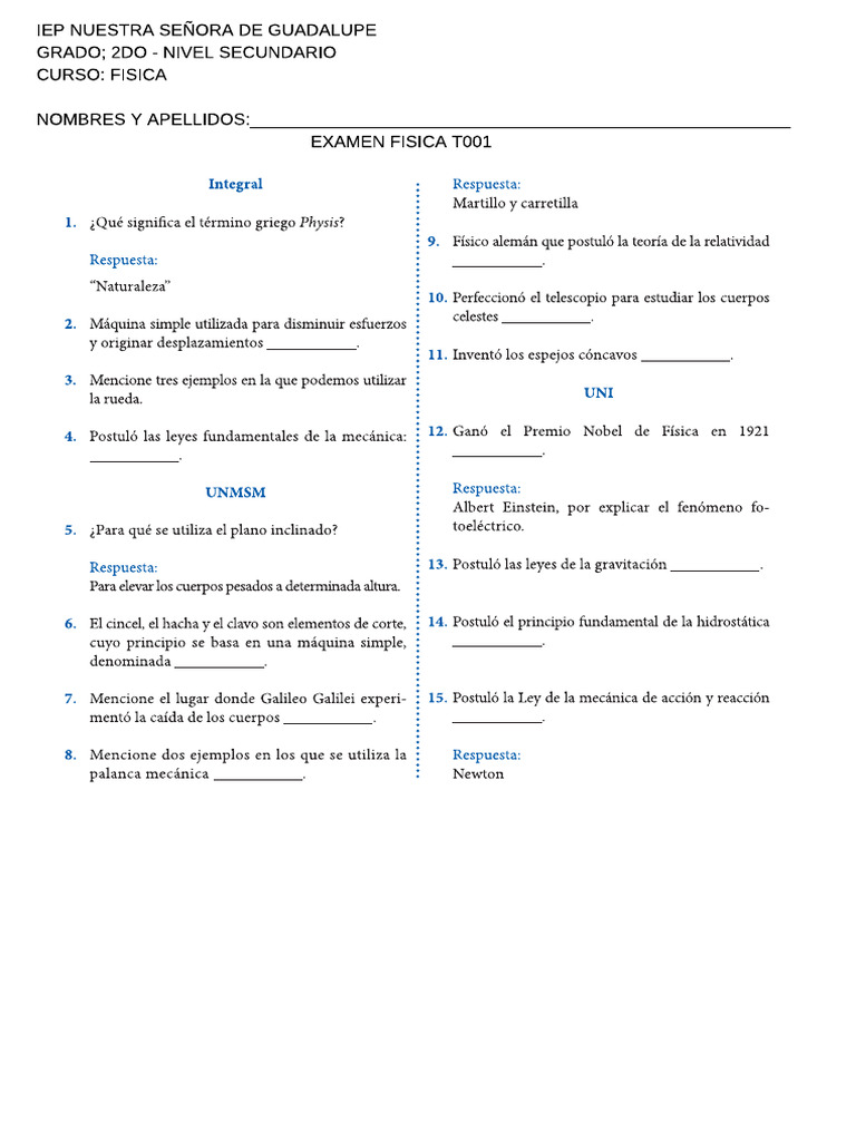 Exa Quim. t001 - 17 | PDF