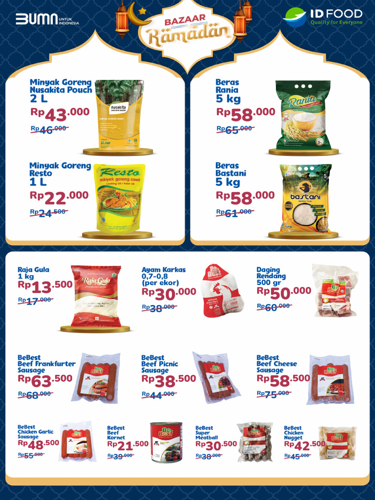 Brosur Paket Sembako 2022 | PDF