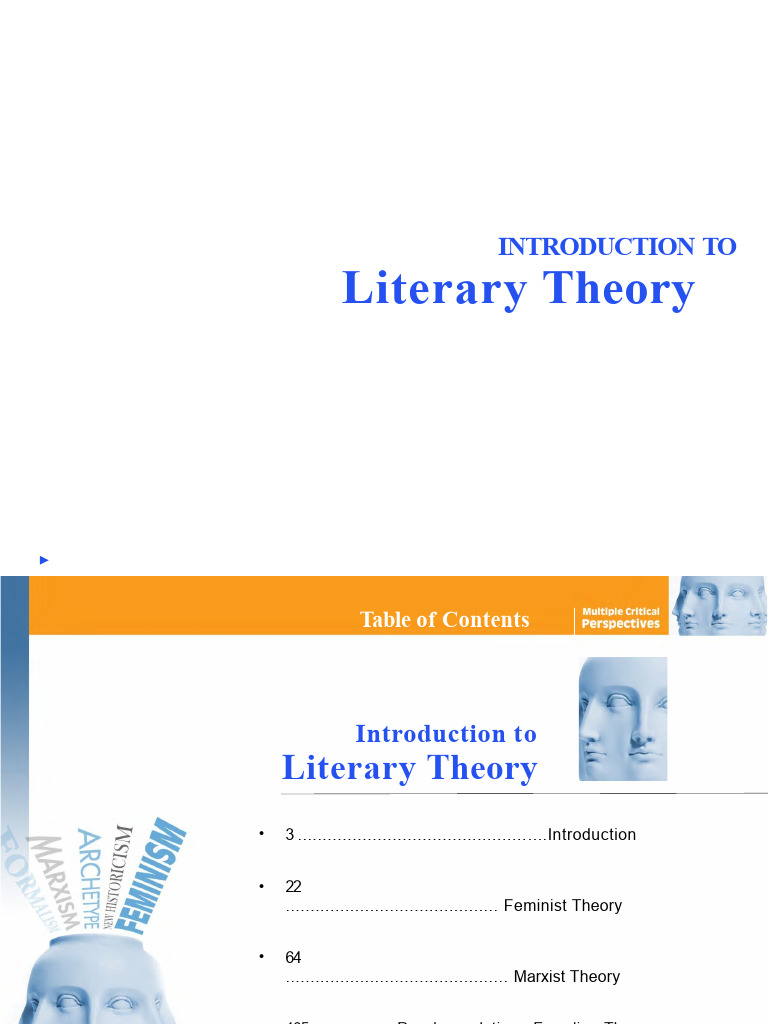Lecture 1 - Theories and Concepts | PDF | Id | Liberal Arts Education