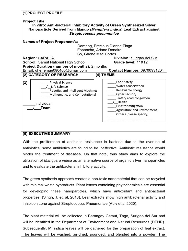 Likha-research-proposal- final copy | PDF | High Performance Liquid ...