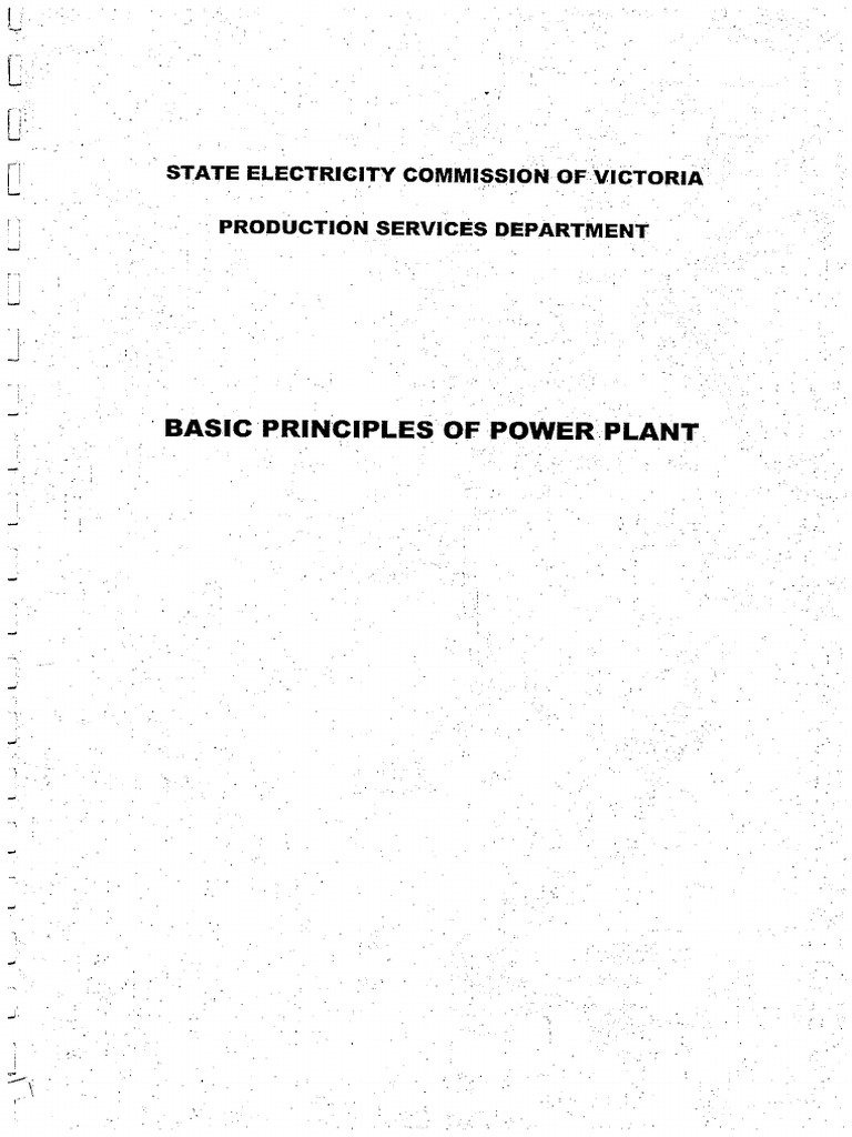 Basic Principles of Power Plant | PDF