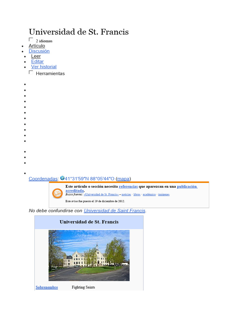 Universidad de ST | PDF