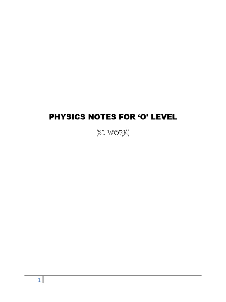 S1 S.1 Phys From Jico | Download Free PDF | Density | Force