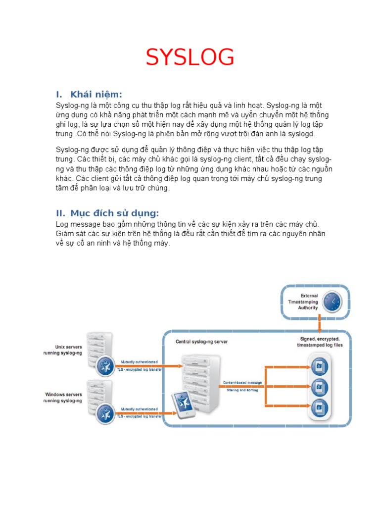 Bao Cao Phan 2 - Syslog | PDF