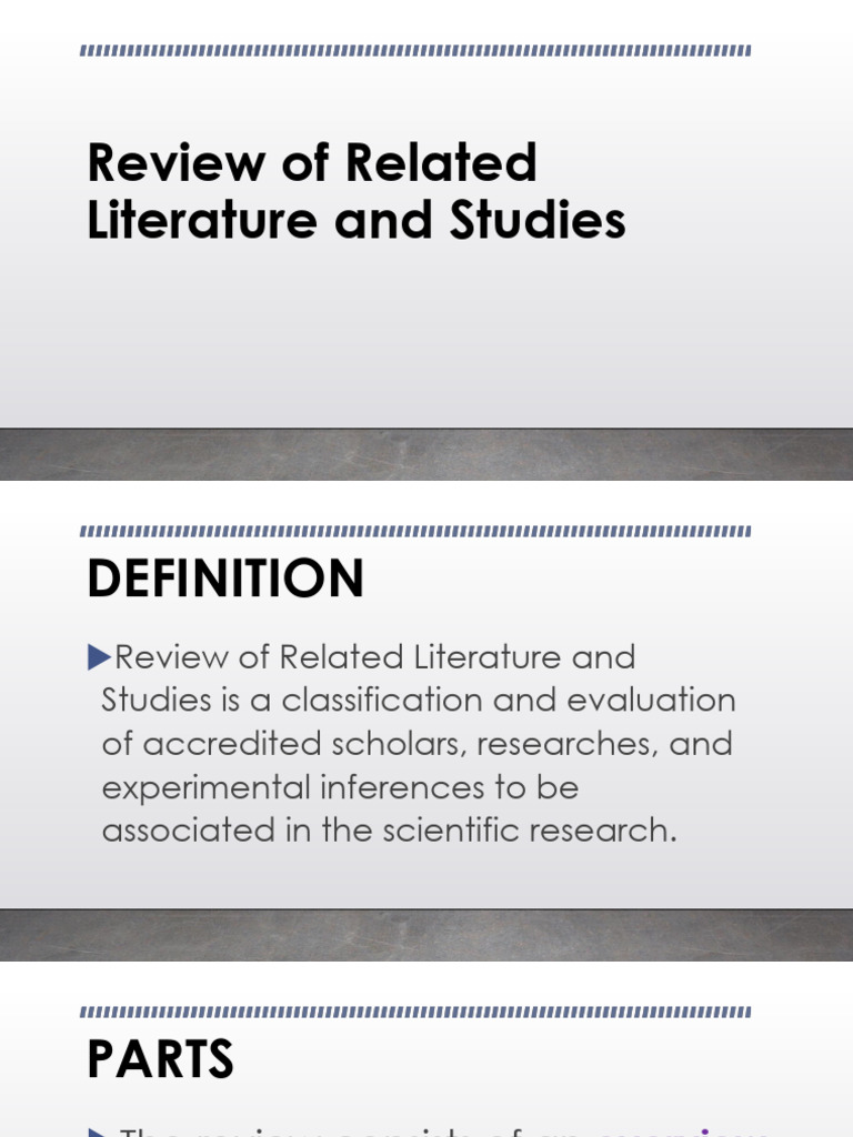 2 - Review of Related Literature and Studies - Chapter 2 | PDF | Thesis ...