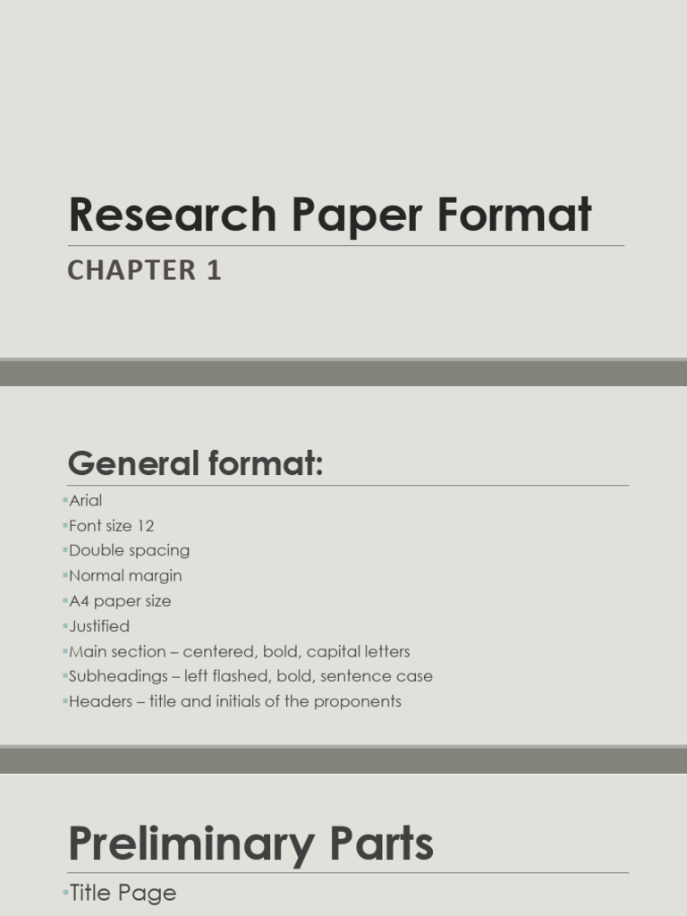 Research Paper Formatting Guidelines | PDF | Hypothesis | Statistics