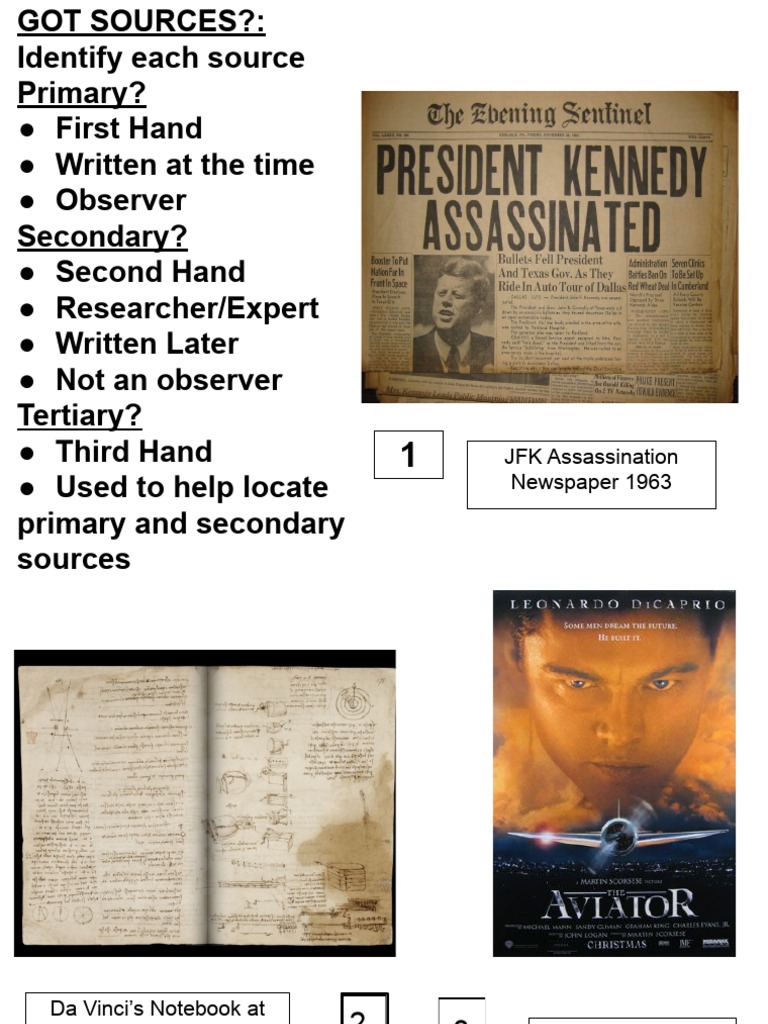 Source Analysis for History Students | PDF