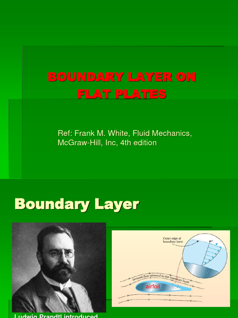 2.boundary Layer On Flat Plates | PDF | Boundary Layer | Fluid Dynamics