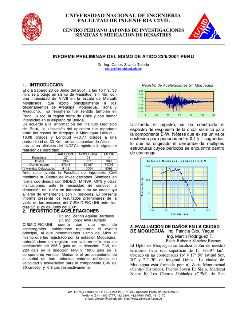 Atico Resumen Spanish | PDF | Perú | Columna