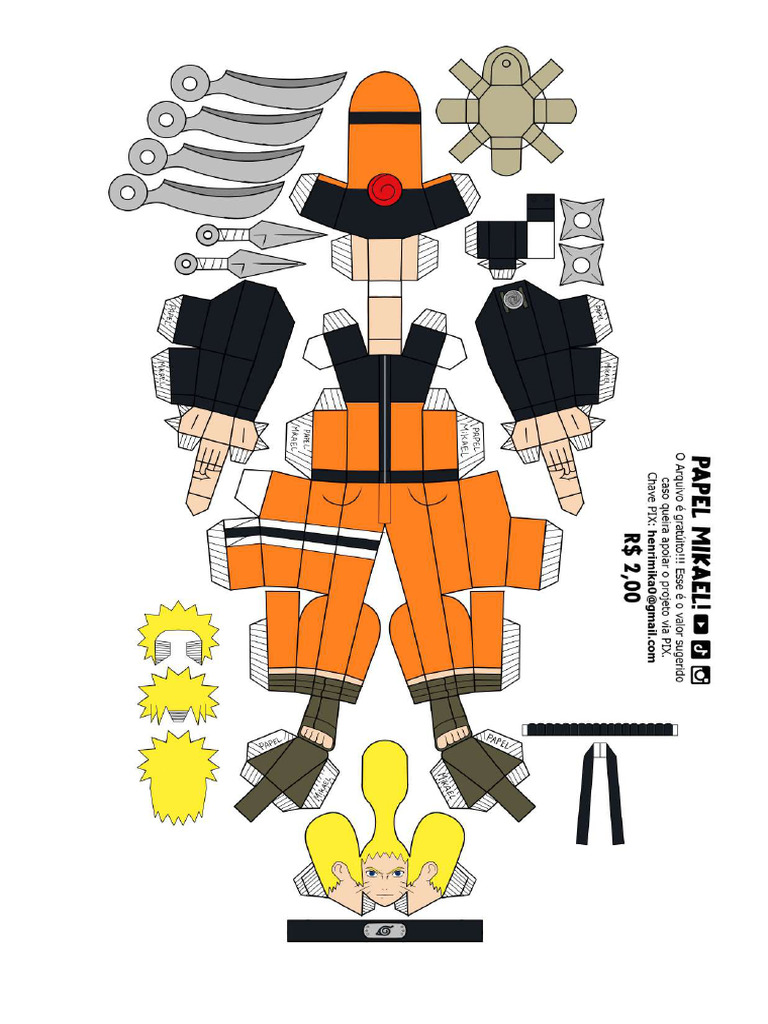 Naruto toy papercraft | PDF