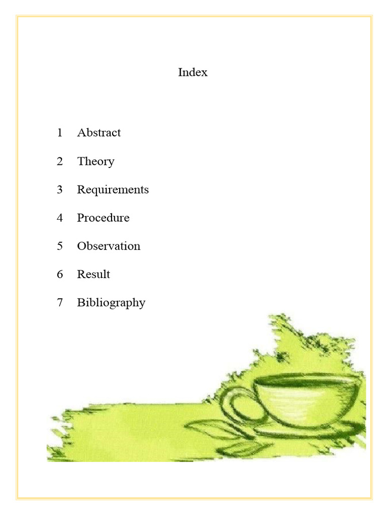 Tea Acidity Analysis Guide | PDF | Tea | Drink