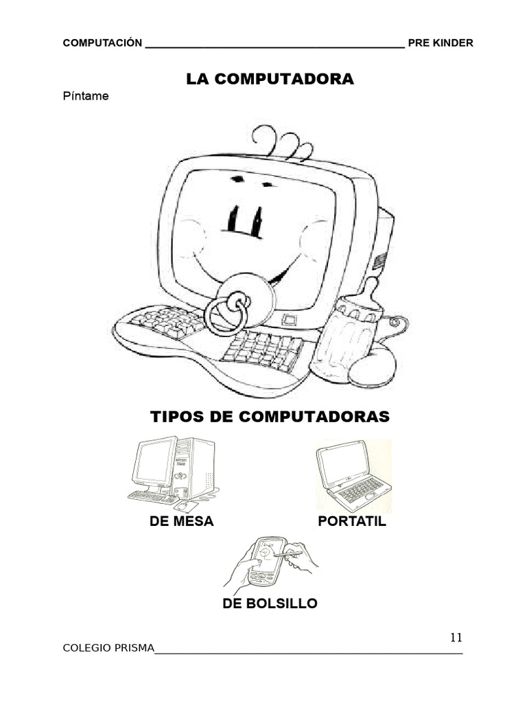 Sesion 03 19-04-2024 _COMPUTACIÓN_4 años KINDER para imprimir | PDF