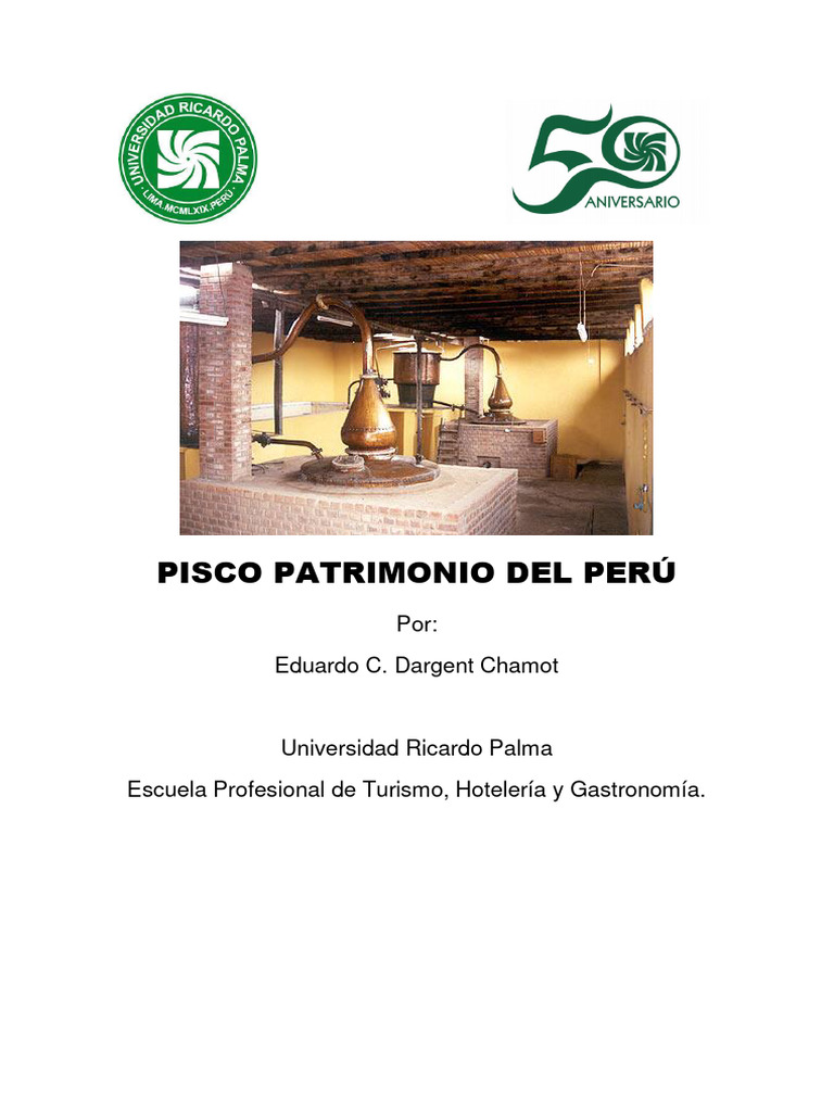 Pisco: Historia y Origen Peruano | PDF | brandy | Perú