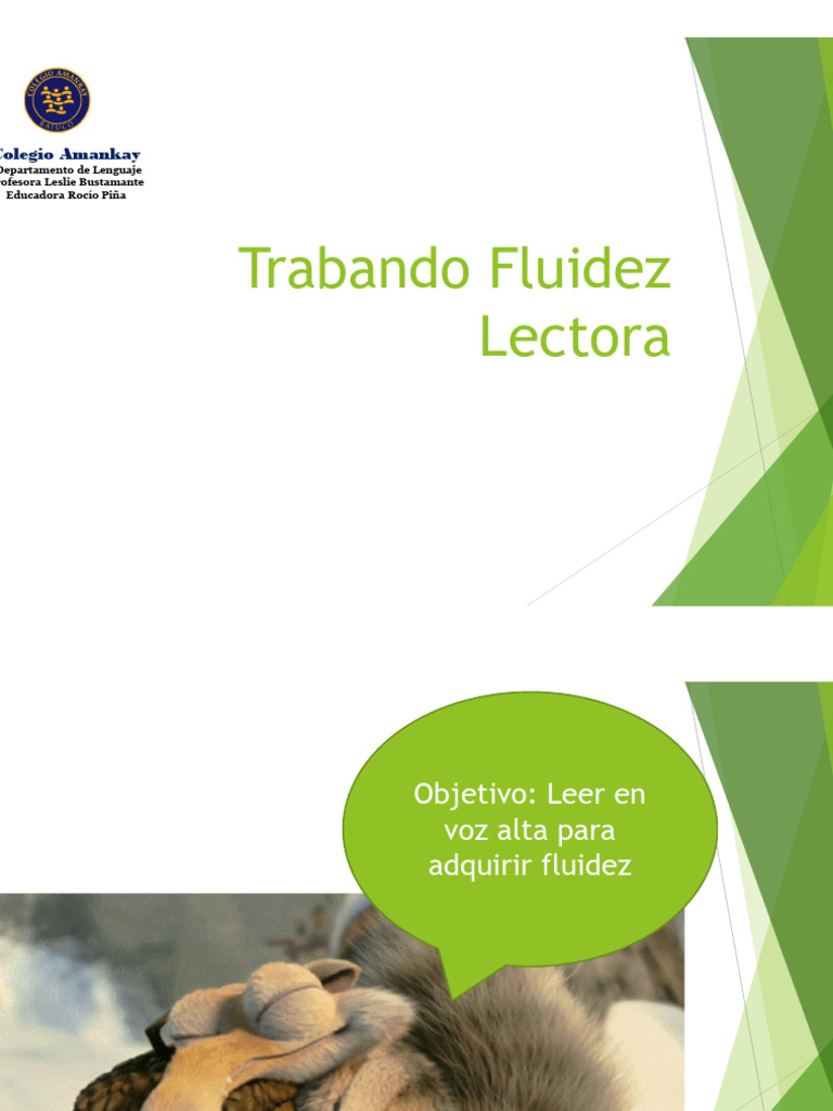 Fluidez Lectora | PDF
