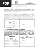 Estructura Condicional | PDF | Algoritmos | Lógica