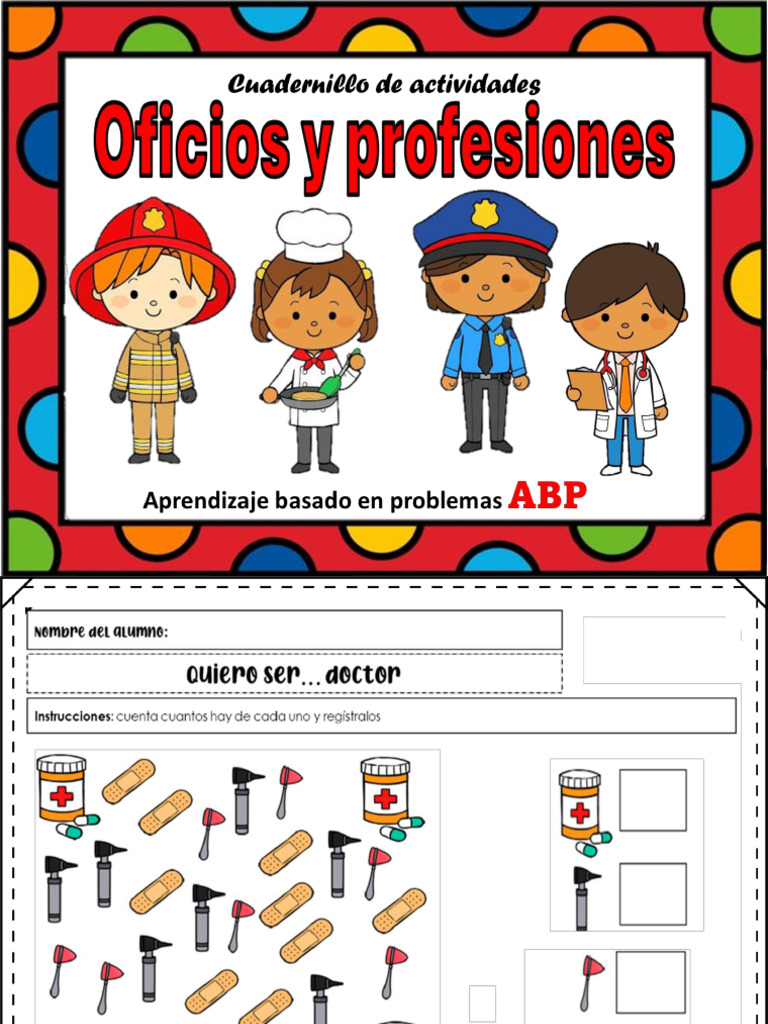 Cuadernillo Anexos de Oficios y Profesiones | PDF