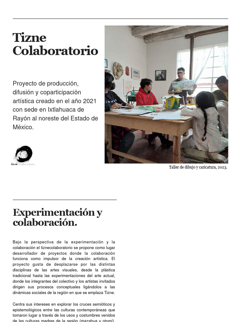 CV TIZNE - Compressed | PDF | México | Las artes