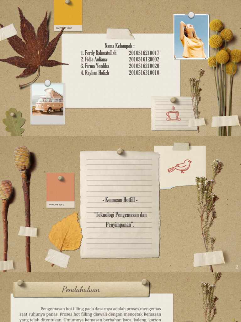 TPP - PPT Kemasan Hotfill - Kelompok | PDF