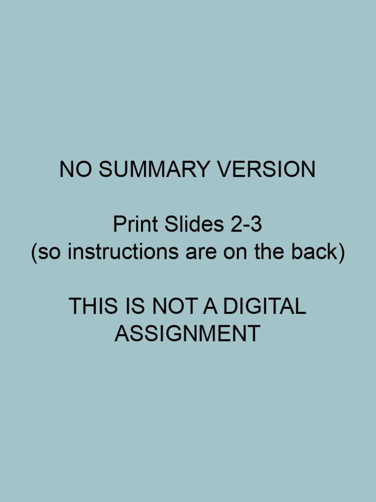 Trickster Tale One-Pager Template | PDF