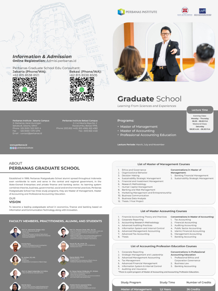 Brochure Graduate School | PDF