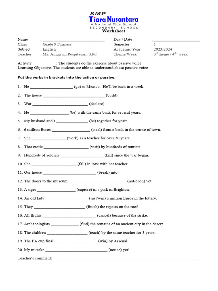 WS English G9 T3 W4 | PDF