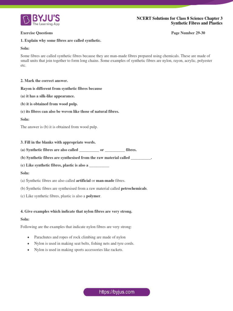ncert-solutions-for-class-8-march-30-science-chapter-3-synthetic-fibres ...