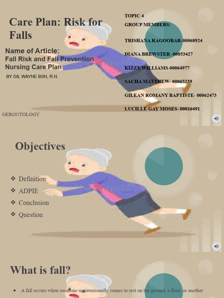 Gerontology Group - Risk For Fall | PDF | Balance (Ability) | Risk