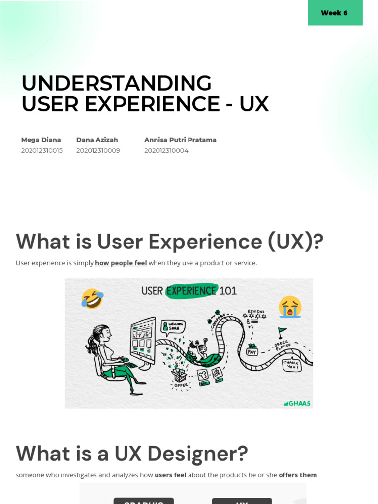 Understanding User Experience | PDF | User Experience | Experience