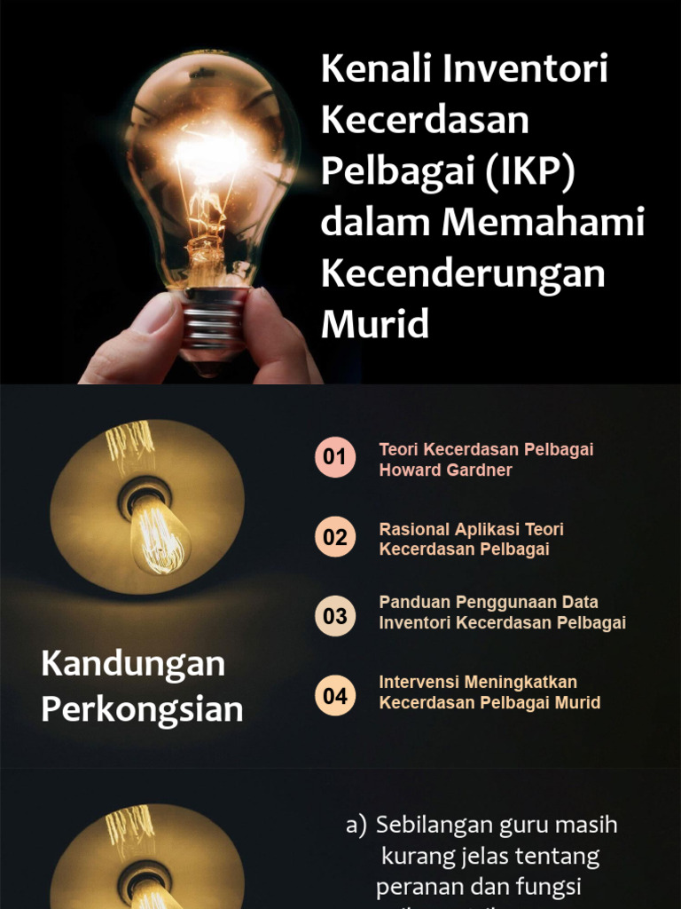 Kenali Inventori Kecerdasan Pelbagai (IKP) Dalam Memahami Kecenderungan ...