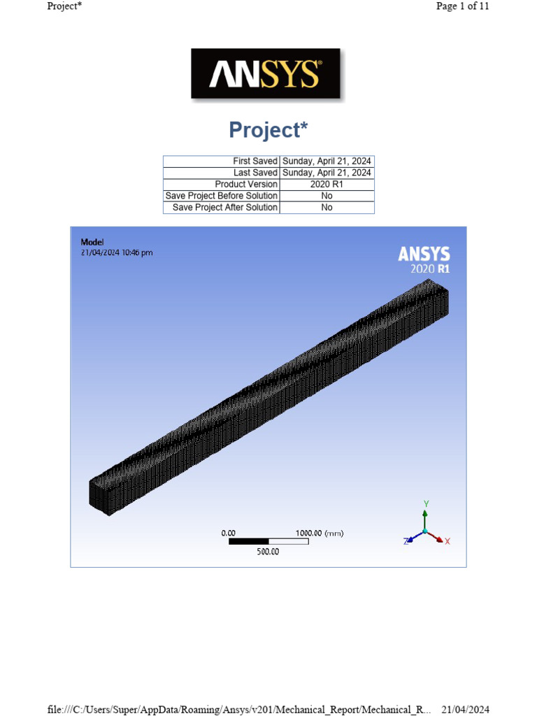 Lab 4 ansys report | PDF | Strength Of Materials | Ultimate Tensile ... Lab 4 ansys report | PDF | Strength Of Materials | Ultimate Tensile ...