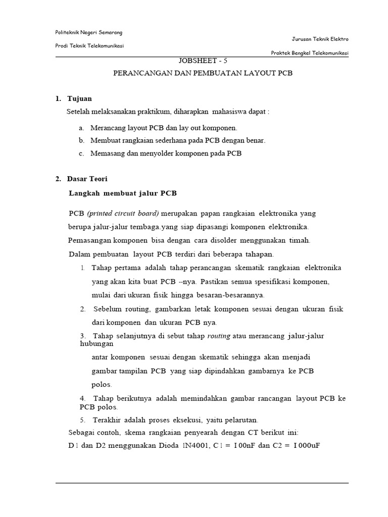 Jobsheet 5 | PDF