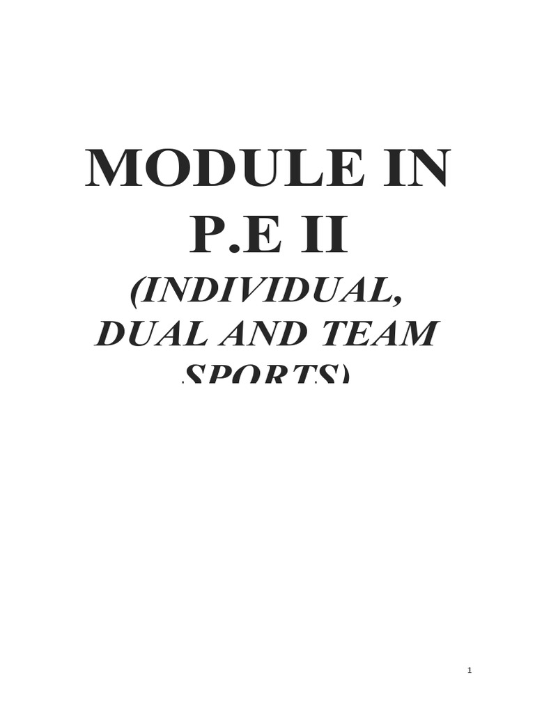 Pe 2 | Download Free PDF | Basketball Positions | Volleyball