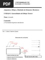 Cómo acotar en SolidWorks | PDF | Curva | Geometria clasica