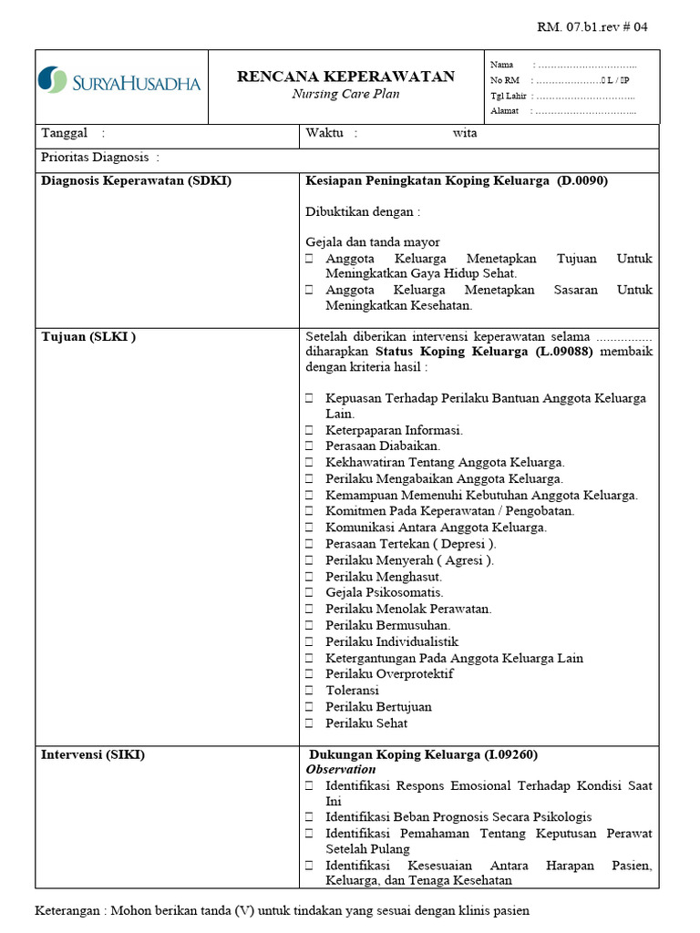 Kesiapan Peningkatan Proses Keluarga | PDF