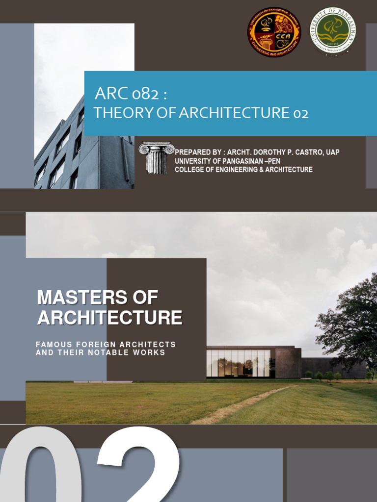 Famous Foreign Architects & Works | PDF | Social Science | Art