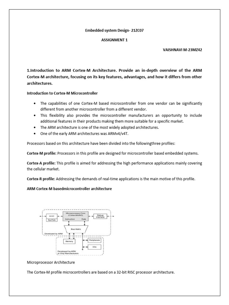 Embedded system Design | PDF | Computing | Computer Engineering