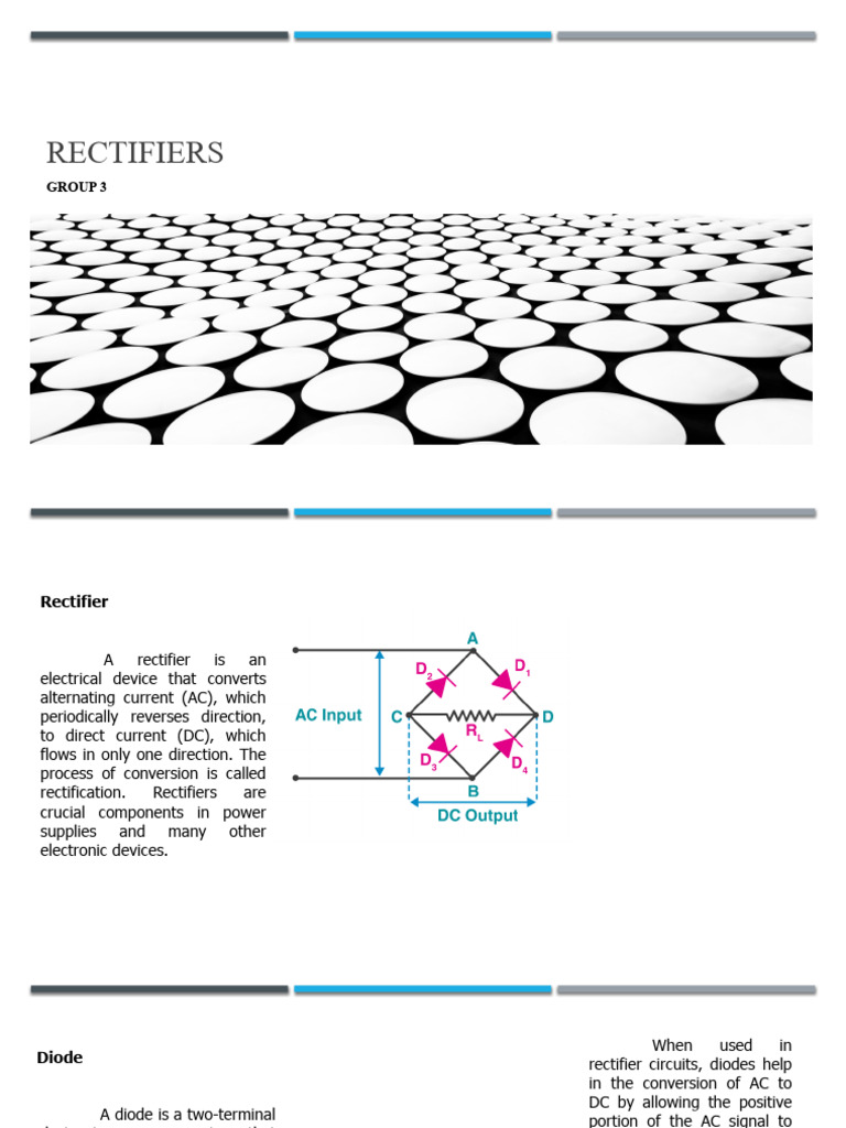 Understanding Rectifiers and Their Types | PDF | Rectifier | Direct Current