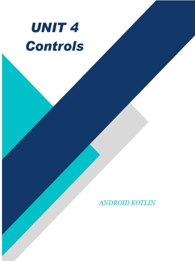 Eric Android Kotlin Unit 4 Pdf Menu Computing Android 6031