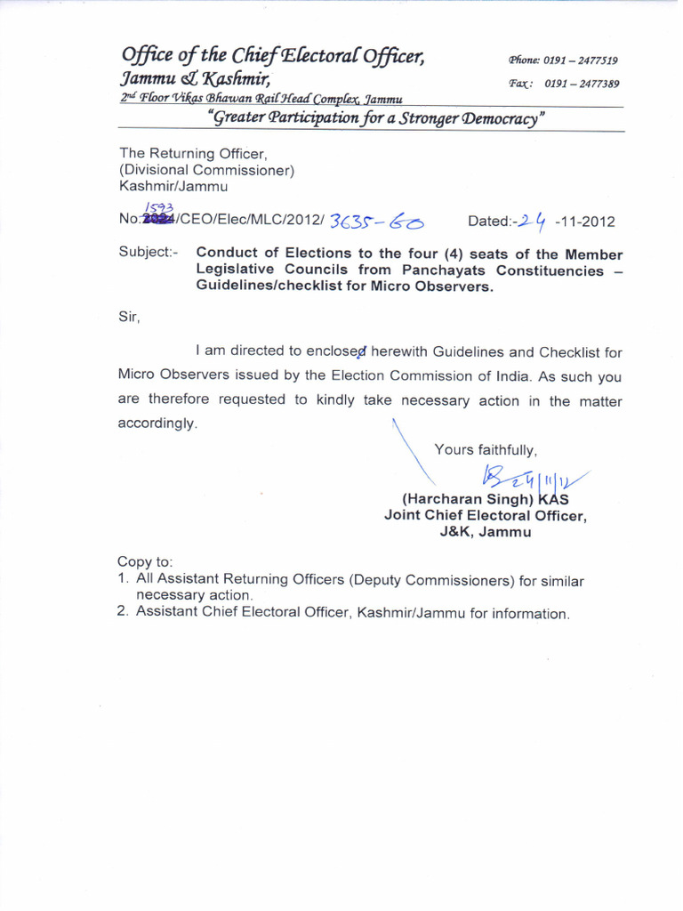 Guidelines For Micro Observers | PDF