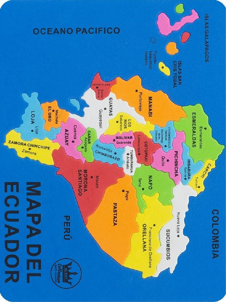Mapa Politico Ecuador | PDF